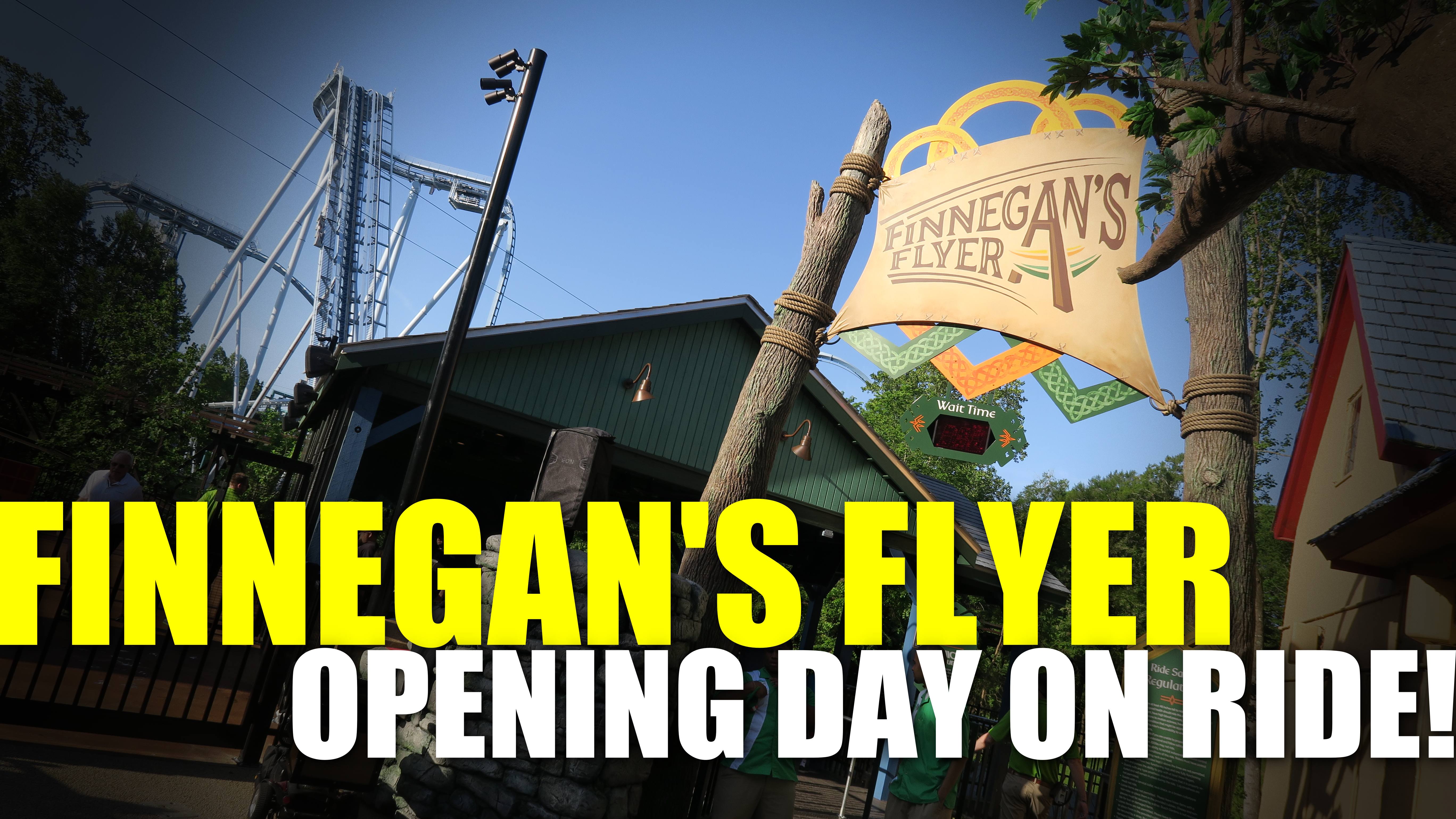 Busch Gardens Williamsburg Finnegan’s Flyer Opening Day On-Ride! – IoMGeek